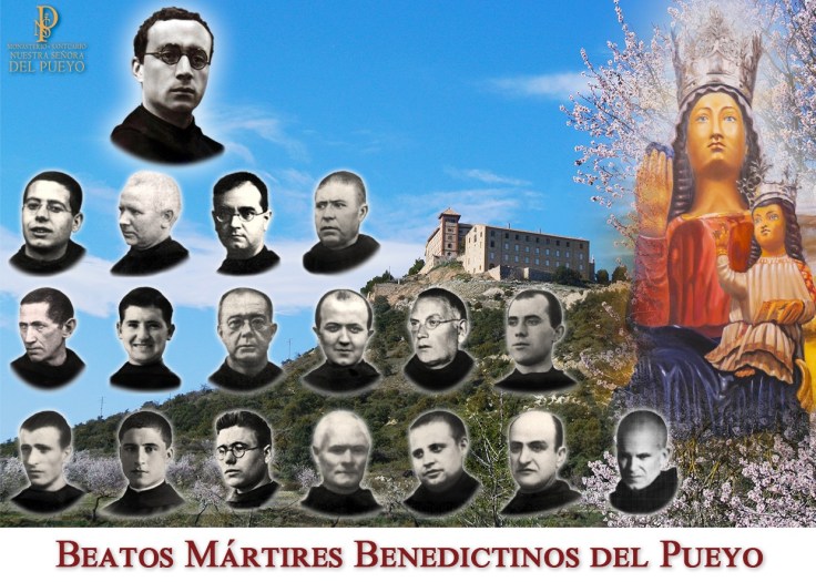 Novena a los Beatos Mártires Benedictinos del Pueyo – Monasterio ...